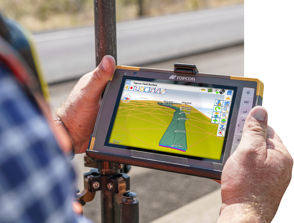 Topcon Office merges plans and survey data into digital models