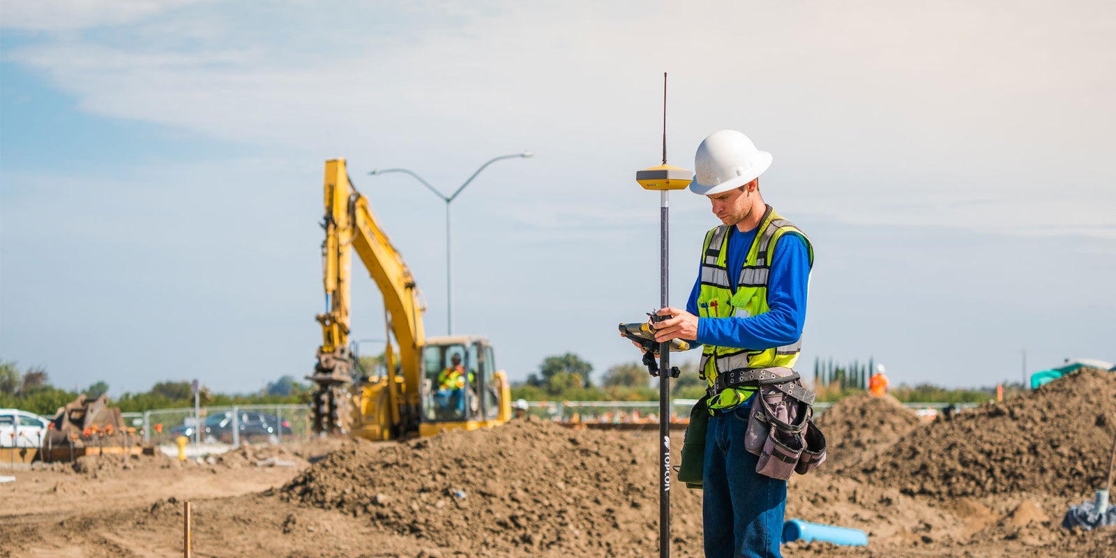 Topcon Field: data collection for surveying and construction