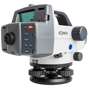 Auto levels and digital levels determine height variances