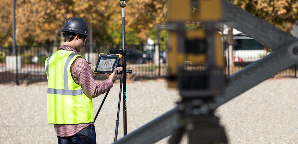Topcon Field: data collection for surveying and construction