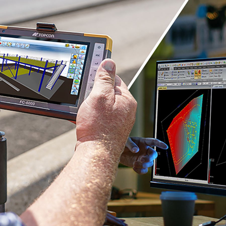 Topcon Field: data collection for surveying and construction